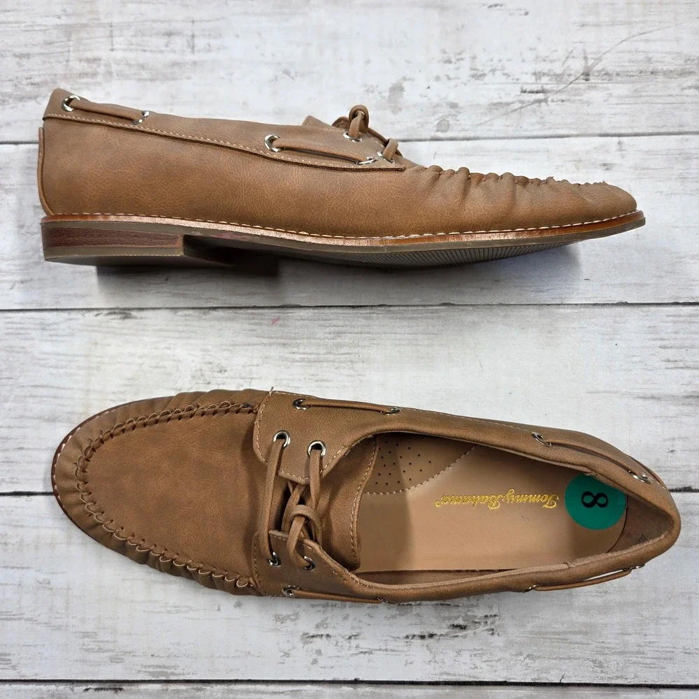 Tommy Bahama | Shoes | Tommy Bahama Nahara Boat Shoe Women 8 Tan Nahaf6 ...